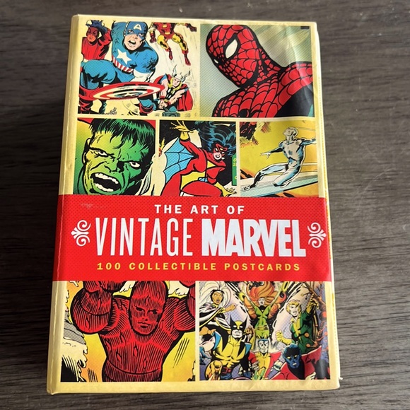 Other | Marvel Comics The Art Of Vintage 10 Collectible Postcards ...